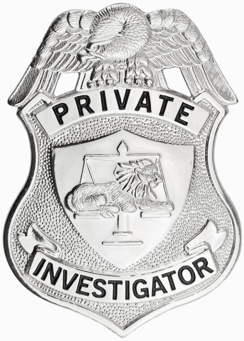 Tactical 365Â® Operation First Response Private Investigator Metal Shi ...