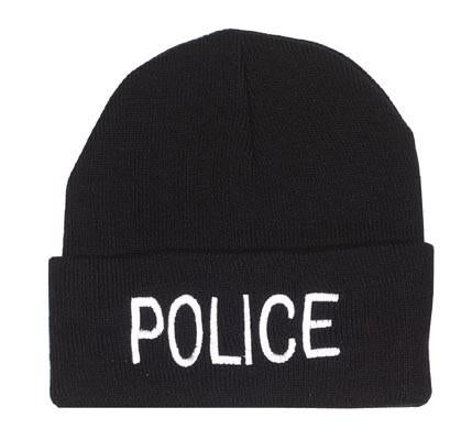 5443 Rothco Black Police Embroidered Watch Cap – Surplus Nation